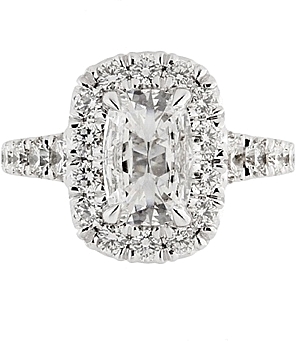 Henri daussi elongated cushion cut store